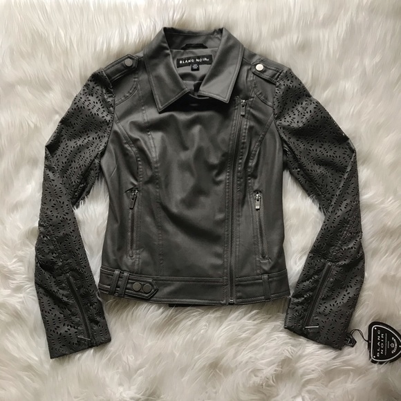 blanc noir | Jackets & Coats | Nwt Blanc Noir Faux Leather Jacket | Poshmark